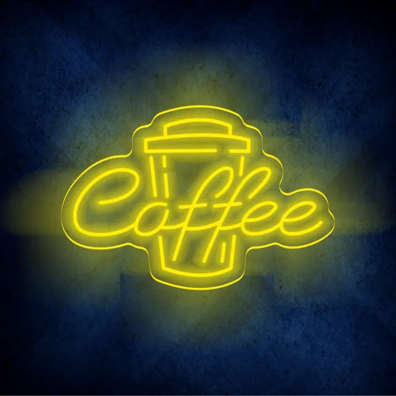 Coffee Led Neon Wall Art – Jacob's Signs and Lighting
