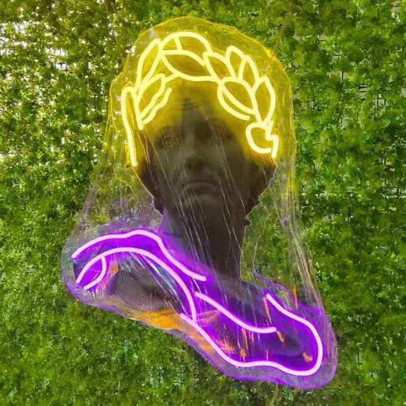 Julius Caesar LED Neon Wall Art - 22 in. Wide – Jacob's Signs and Lighting