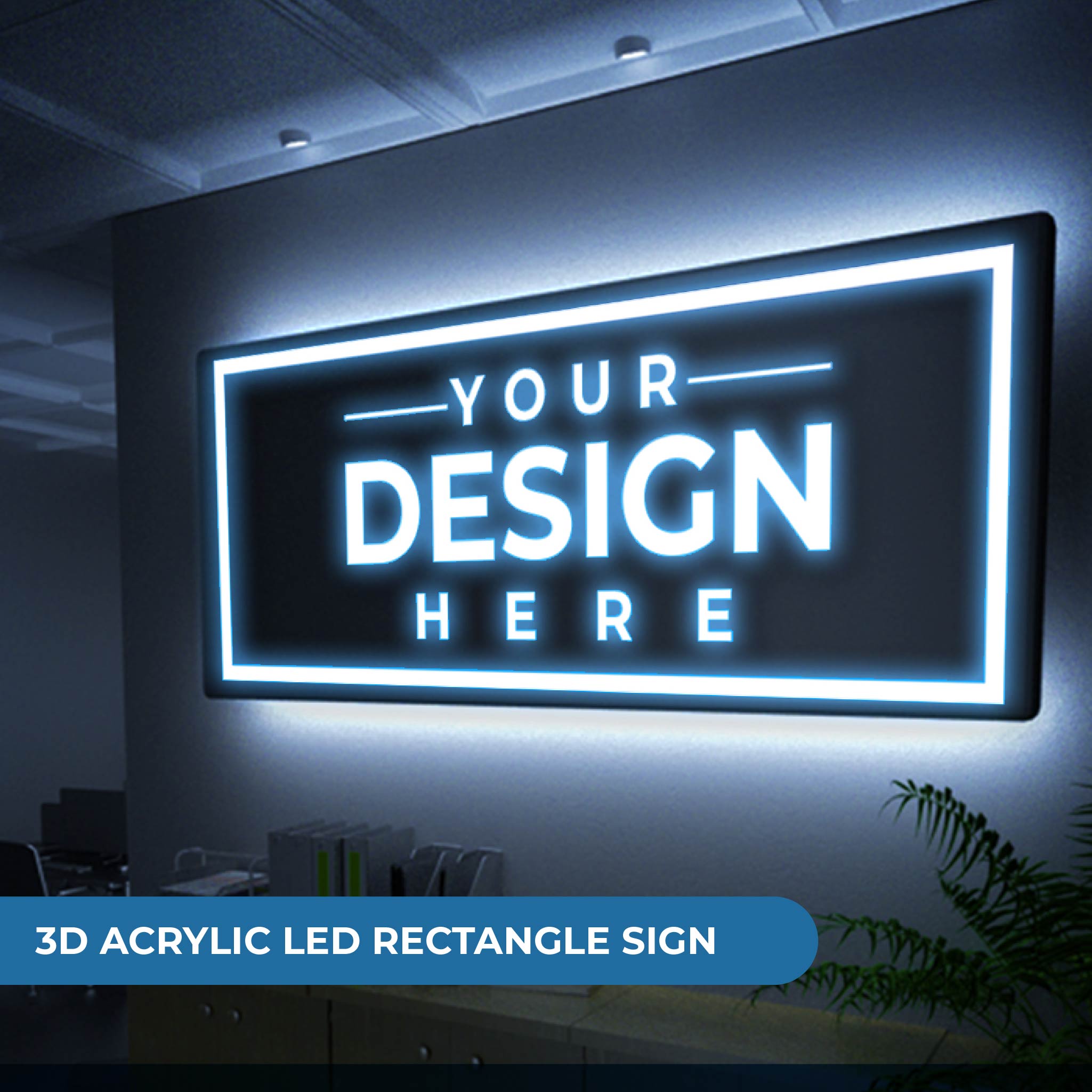 Illuminate Your Business with Our Rectangle Acrylic LED Signs! – Jacob ...