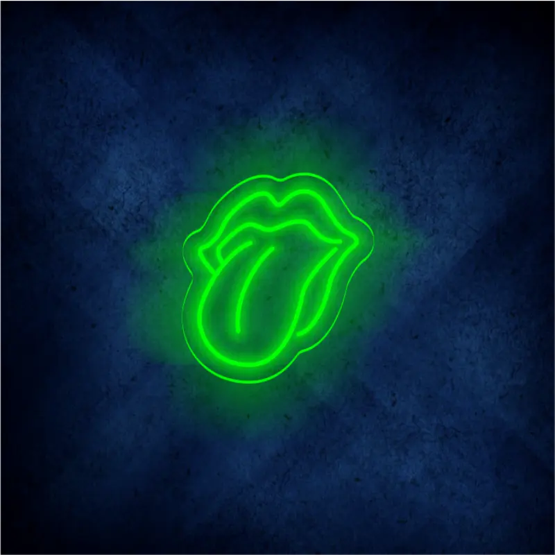 Rolling Stone LED Neon Wall Art – Jacob's Signs and Lighting