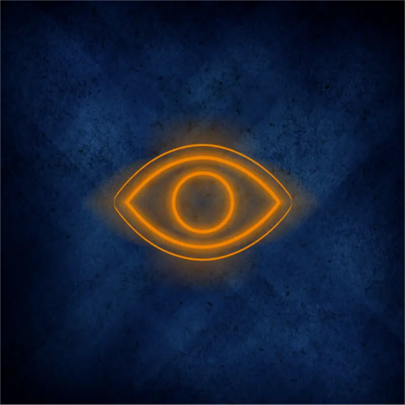 Evil Eye LED Neon Wall Art – Jacob's Signs and Lighting