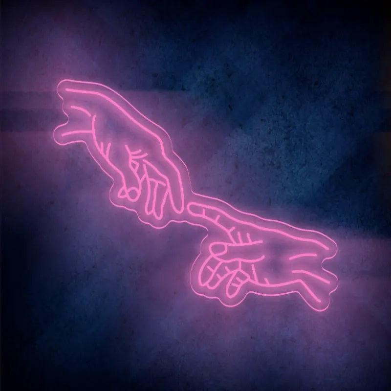 Creation of Adam Neon LED Wall Art – Jacob's Signs and Lighting