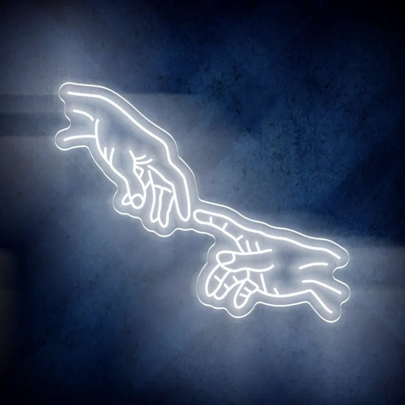 Creation of Adam Neon LED Wall Art – Jacob's Signs and Lighting